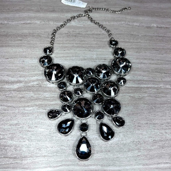 Natasha Couture | Jewelry | Natasha Rhinestone Necklace | Poshmark